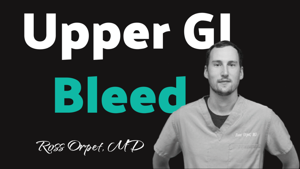 Prehospital Management of Upper GI Bleeds: A Guide for EMTs and ...